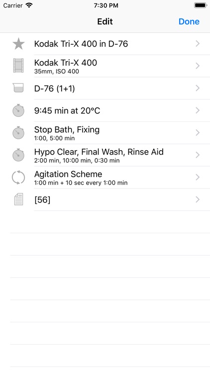 Massive Dev Chart Timer by Digitaltruth Photo Ltd