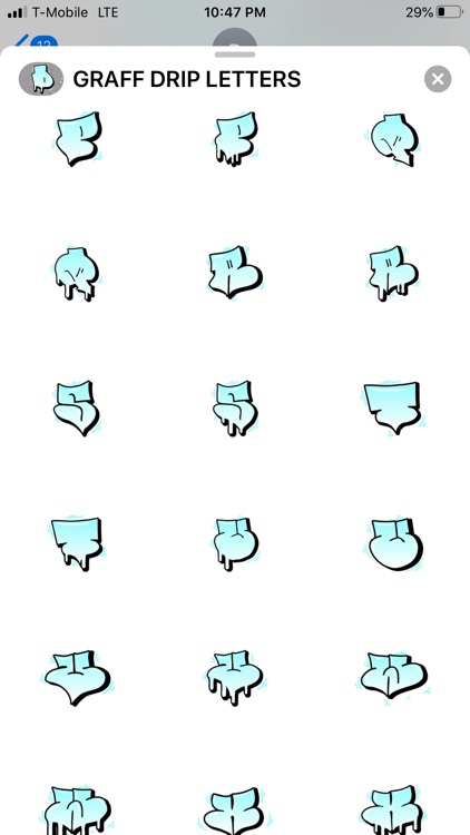 GRAFFITI DRIP LETTERS by Daniel Ortega