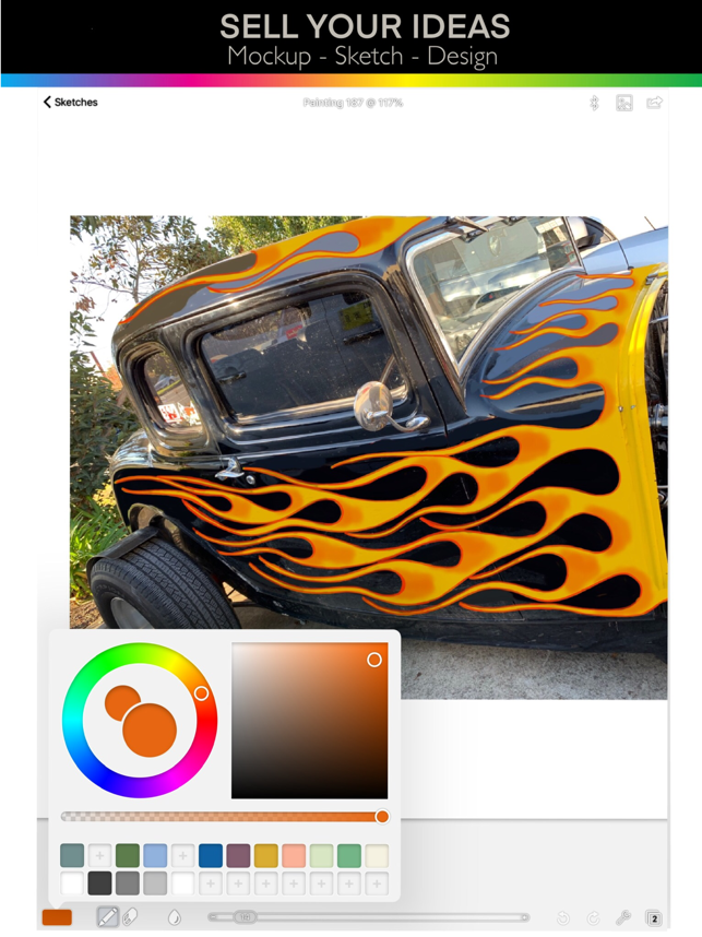 【iOS APP】Mock-up Art Draw Paint Sketch 藝術畫素描 – Dr.愛瘋 APP Navi