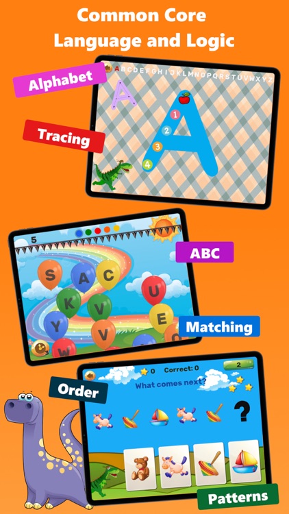 Dino Preschool ABC Math Games by Tiltan Games (2013) LTD