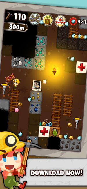 【iOS APP】Pocket Mine 努力挖掘拼運氣的口袋礦工 – Dr.愛瘋 APP Navi