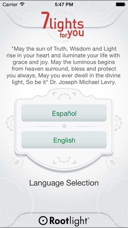 7 Lights For You by rootlight company