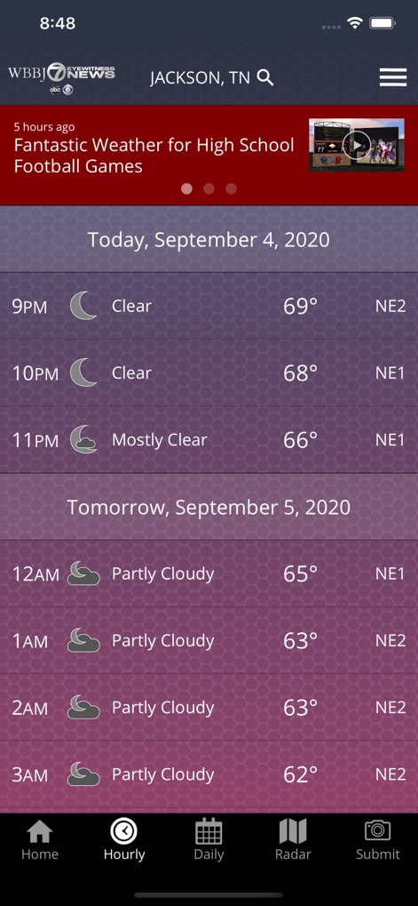 WBBJ Weather - Weather App | MWM