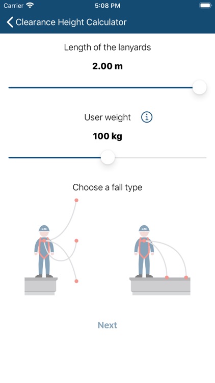 Fall Heights Calculator by Span Set GmbH & Co. KG