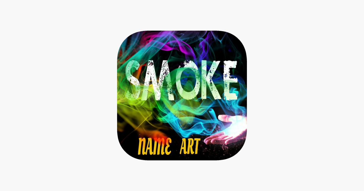 ‎Smoke Effect Name Art on the App Store