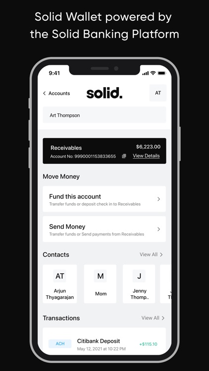 Solid Wallet by Solid Financial Technologies Inc.