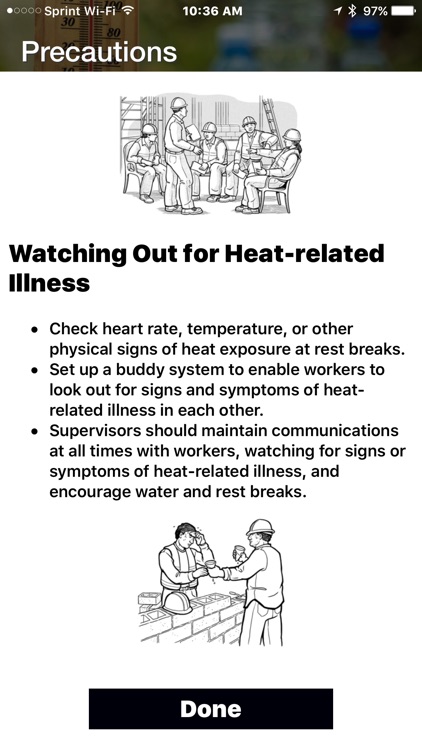OSHA-NIOSH Heat Safety Tool by Centers For Disease Control and Prevention