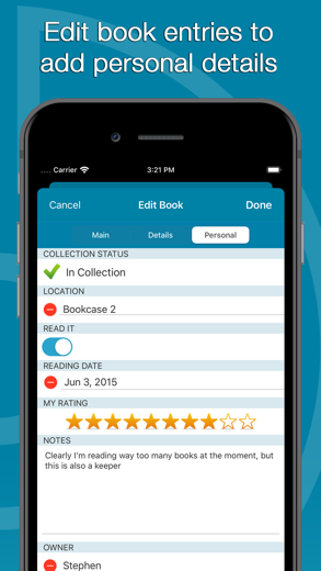 CLZ Books for iPhone - APP DOWNLOAD