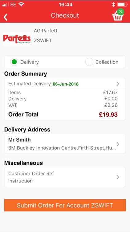 Parfetts by Adventoris Limited