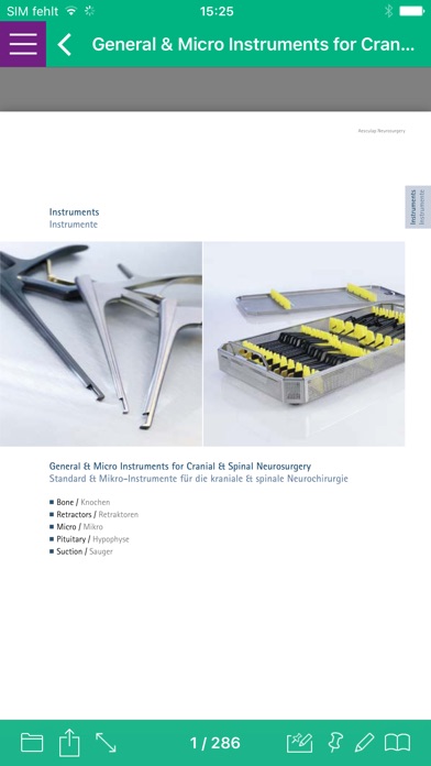 App Shopper: AESCULAP Neurosurgery Catalog (Medical)