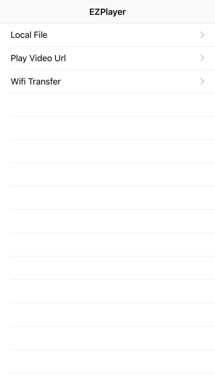 EZPlayer - video player by Diyun Wang