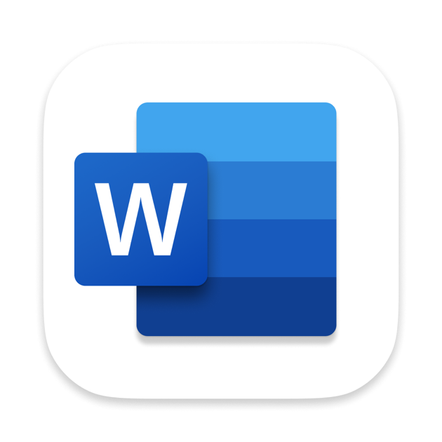 Word Icon Mac