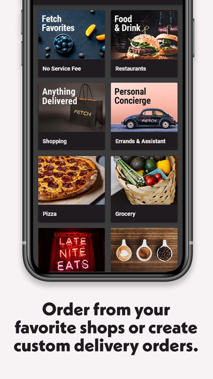 Fetch Delivery: Food, Alcohol! by Fetch Delivery, Inc.