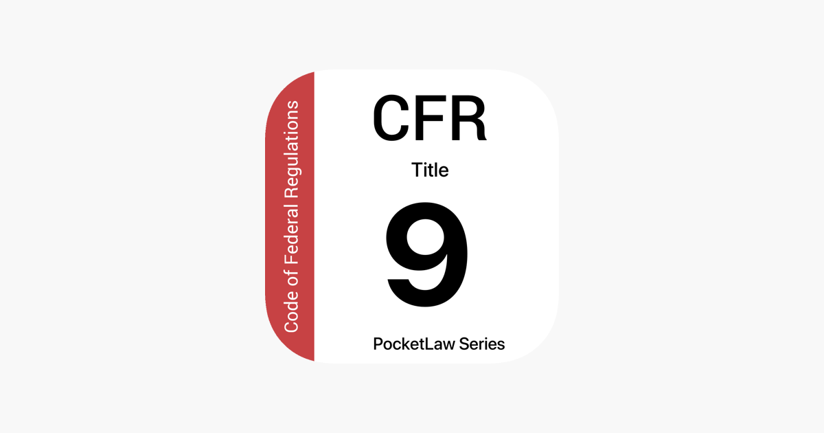 ‎CFR 9 by PocketLaw on the App Store