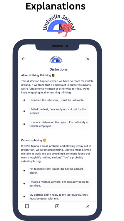 Umbrella Journal : Smart CBT by Umbrella Journal Inc