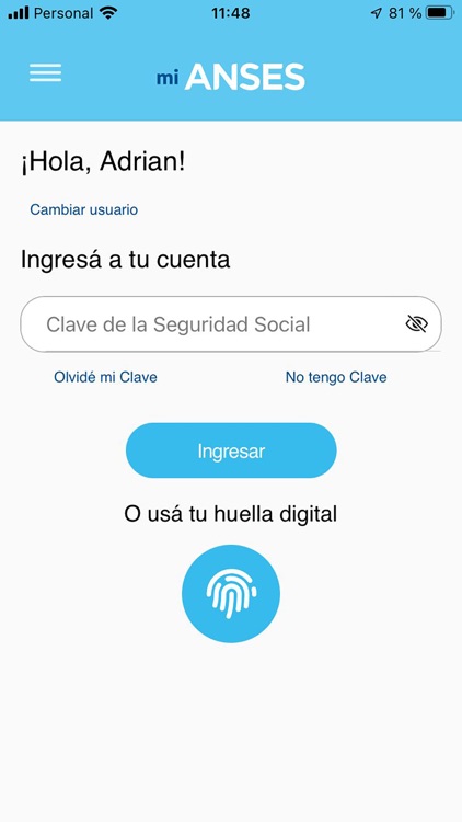 mi ANSES by ADMINISTRACION NACIONAL DE LA SEGURIDAD SOCIAL ANSES