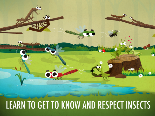 【iOS APP】The Bugs I: Insects? 萊尼島兒童教育系列~發現神奇的昆蟲 – Dr.愛瘋 APP Navi