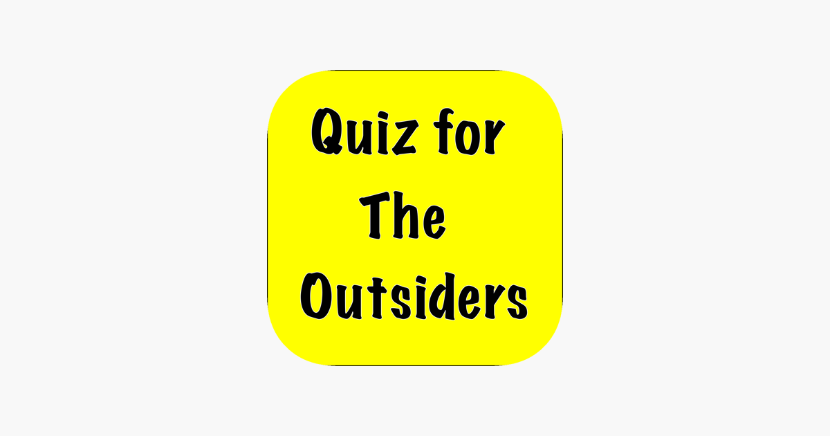‎Quiz for The Outsiders en App Store