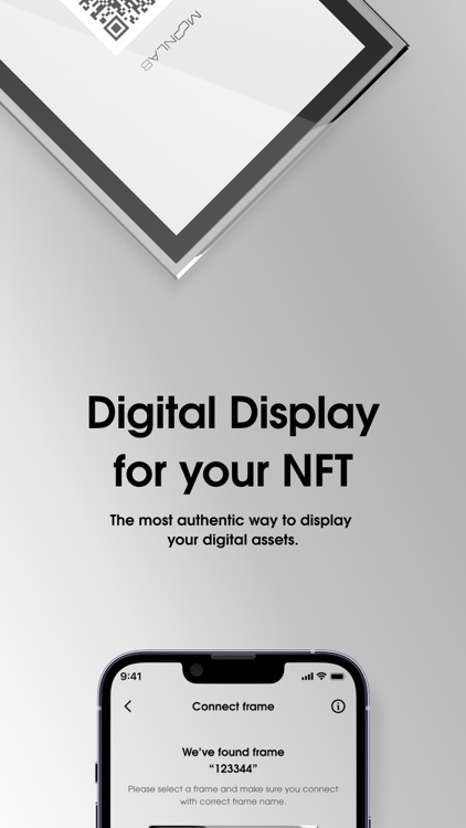 MOONLAB: Authentic NFT Display by Moon Laboratory LLC