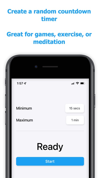 Random Timer Generator by OneUp App LLC