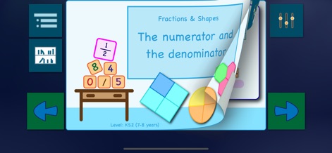 Fractions & Shapes - Education App | MWM