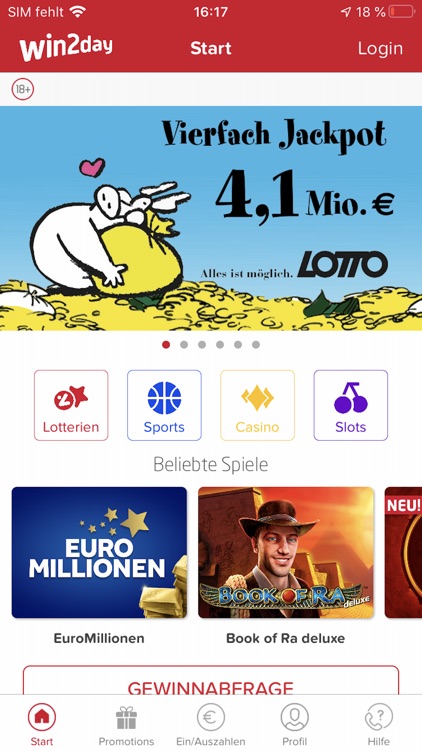 win2day: Lotto, Casino, Wetten by Österreichische Lotterien