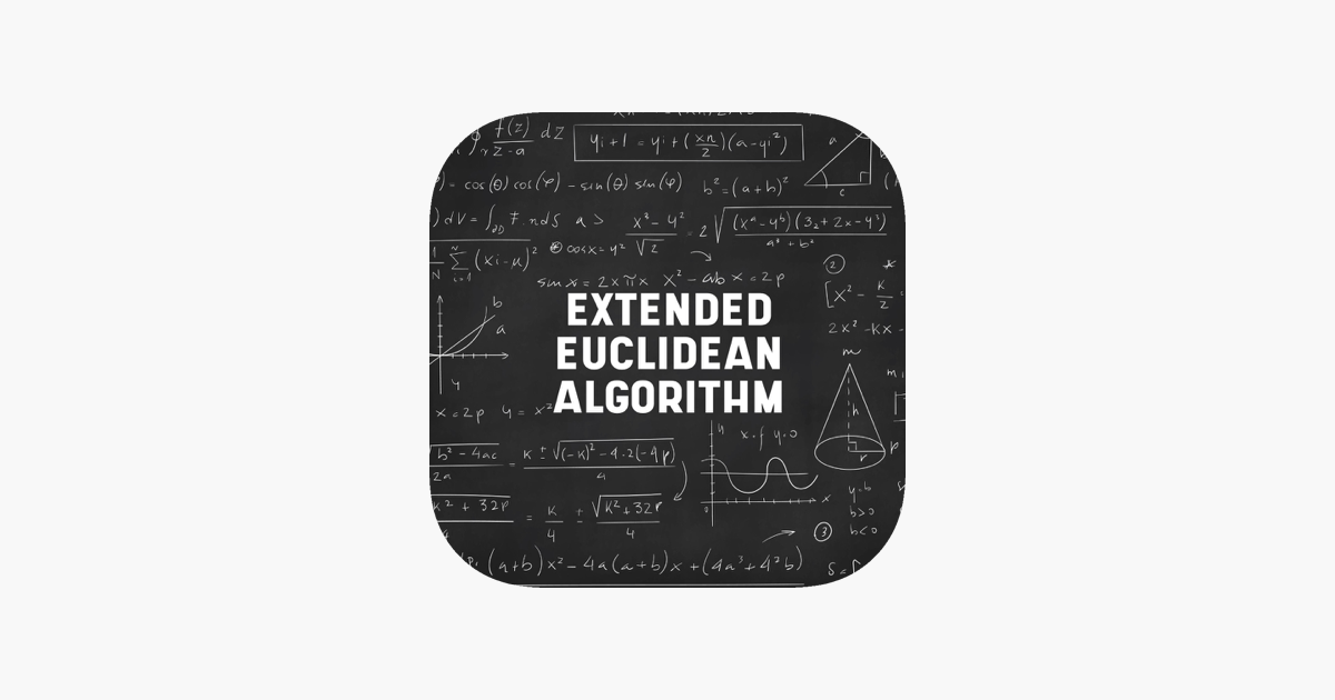 extended Euclidian Algorithm On The App Store