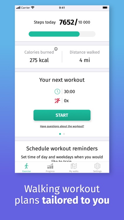 Walking Hiking Counter by Miklos Pavel