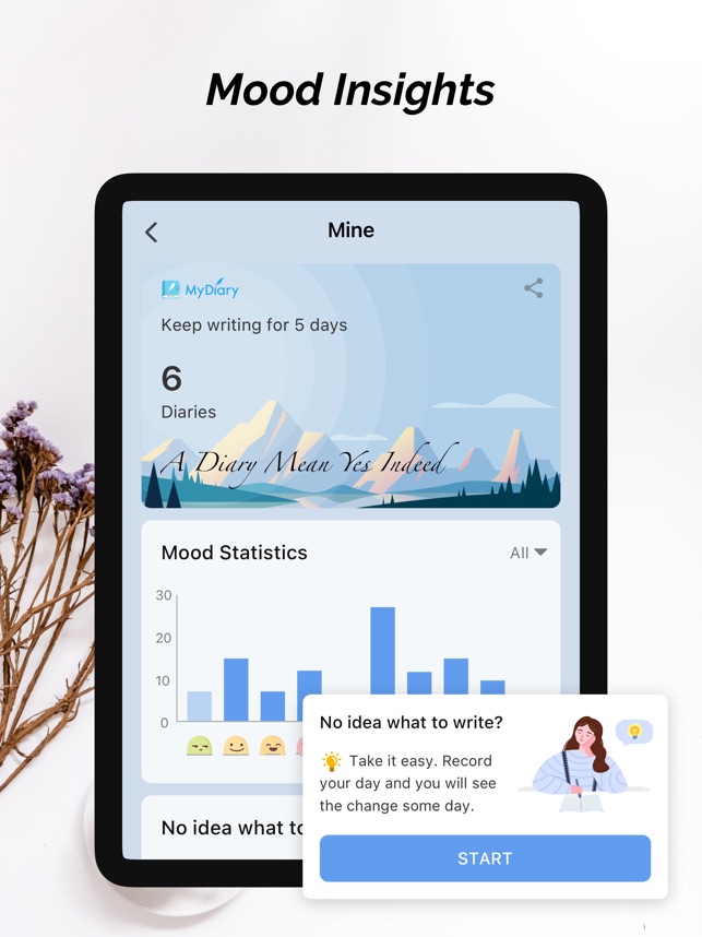 Diary app store store