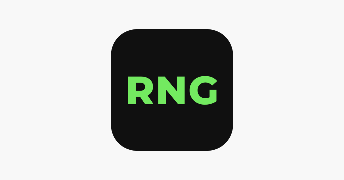 ‎Random Number Generator: RNG on the App Store