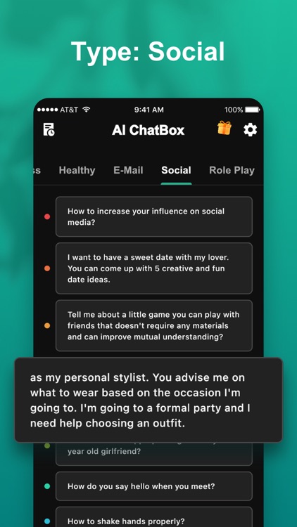 AI Chat Box by 岩 平