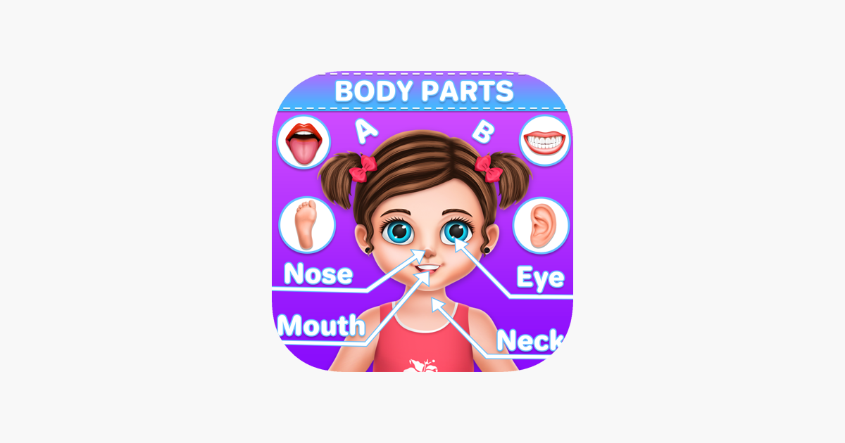 Human Body Parts Kids Learning On The App Store Human Body Parts Kids Learning On The App Store
