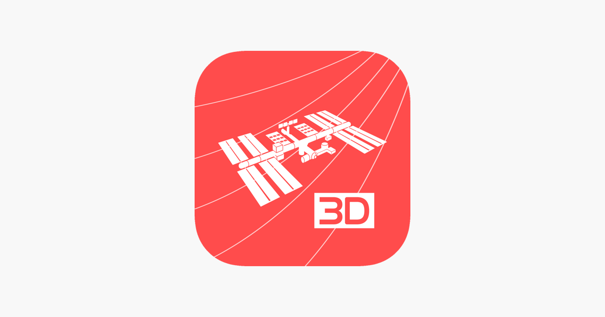 ISS Real-Time Tracker 3D」をApp Storeで