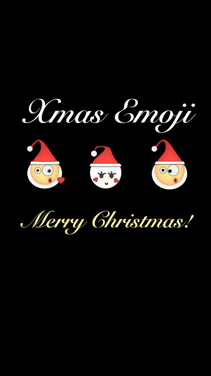 Xmas Emoji - Holiday Stickers by Peter Pau