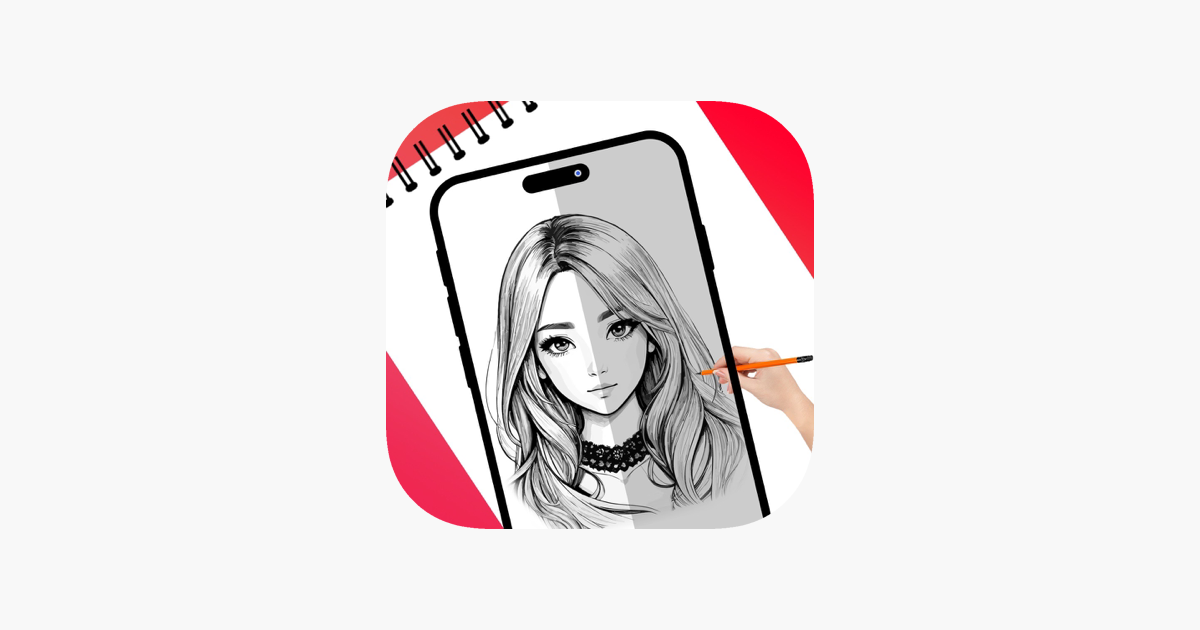 ‎Learn to draw Anime Sketch on the App Store