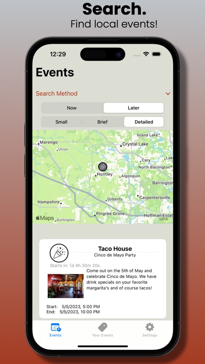 Your Event Finder By Brad Pratt 
