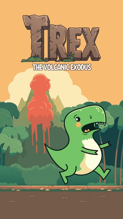 Dino T-Rex Endless Runner Game by Denis Batishchev
