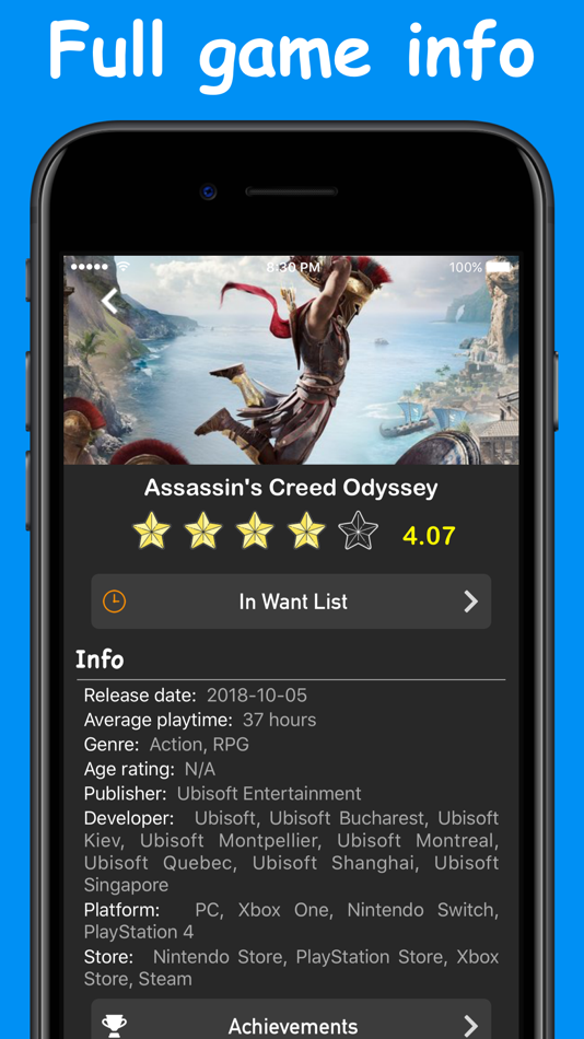 My Games: Collection & Tracker (by Vlad Khodiachiy) - (iOS Apps) — AppAgg