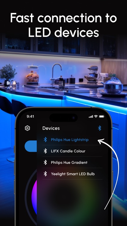 LED Strip Light Controller app by R.A.M.S. DOO