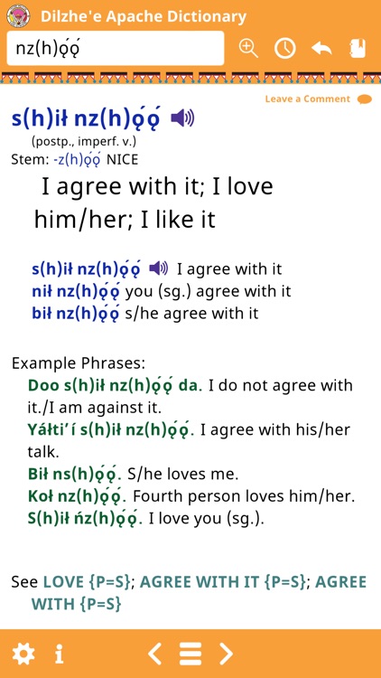 Dilzhe'e Apache Dictionary by The Language Conservancy, Inc.