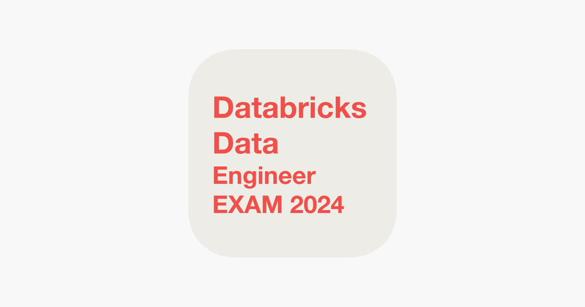 Databricks Data Engineer 2024」をApp Storeで