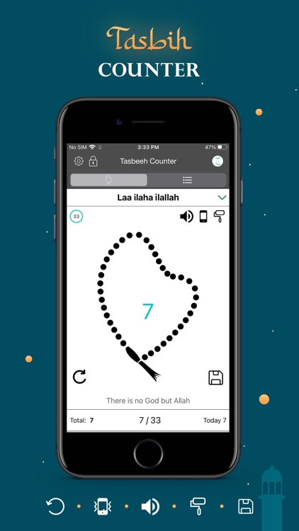 Tasbih Counter - Dhikr & Azkar by ImranQureshi.com