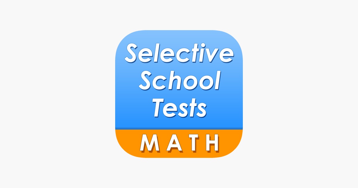 ‎Selective School Tests - Math App - App Store
