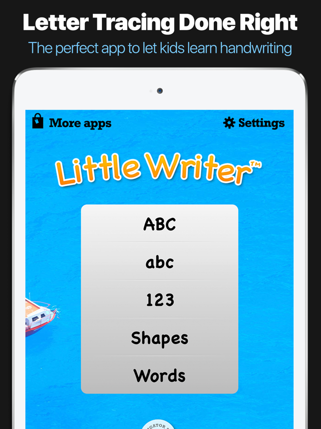 【iOS APP】Little Writer PRO – The Tracing App for Letters, Numbers ...