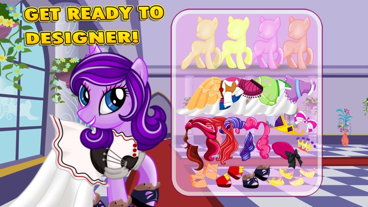 My Princess Pony Dress up and Salon Games by Yupida Nudsoombud