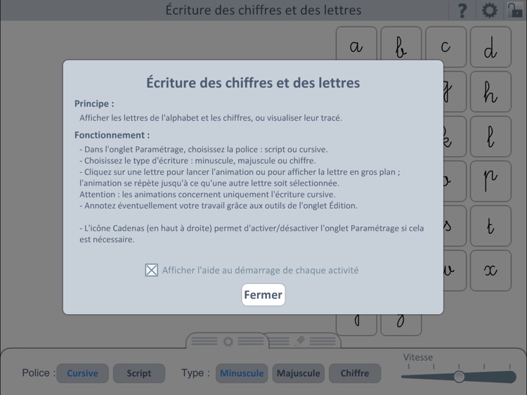 Outils pour l'école : Écriture chiffres et lettres by Génération 5