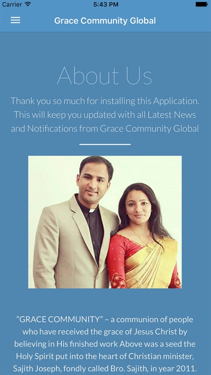 Grace Community Global by Sajith Joseph