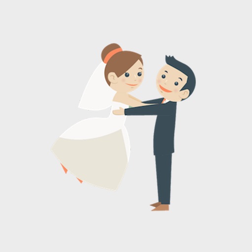 Wedding Couple Sticker by thien tran