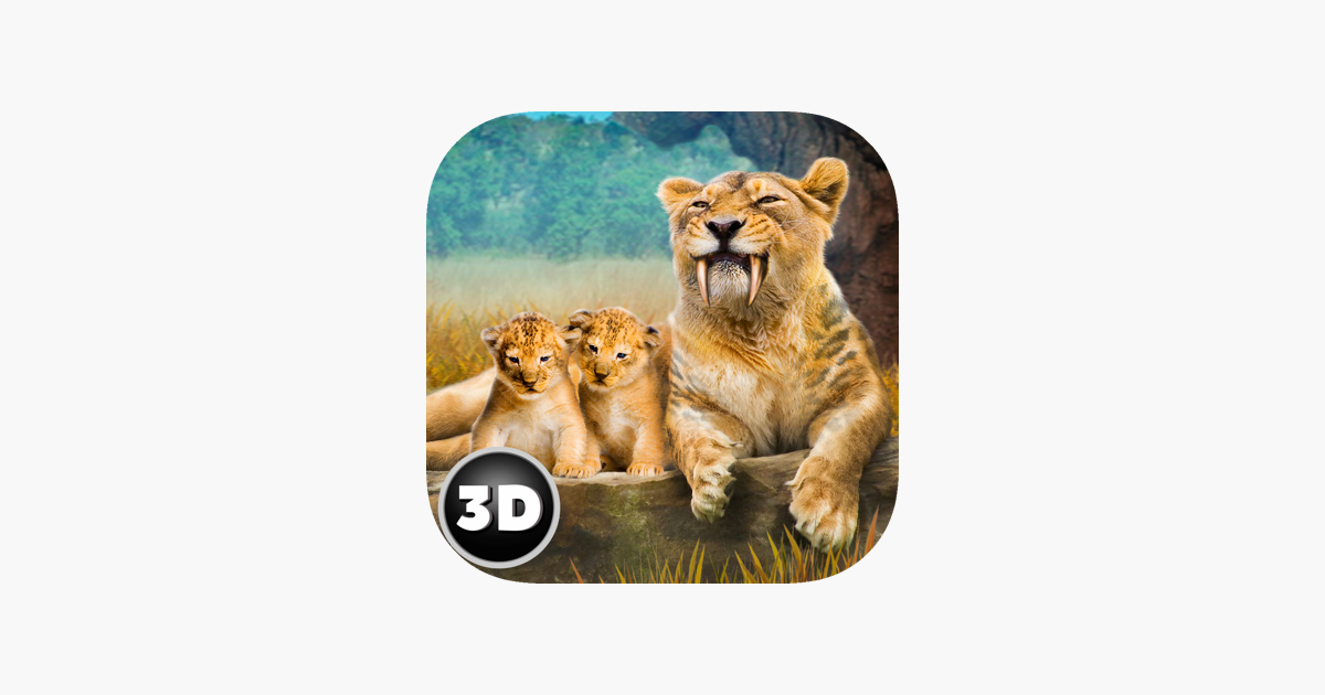 ‎Sabertooth Tiger Survival Simulator on the App Store