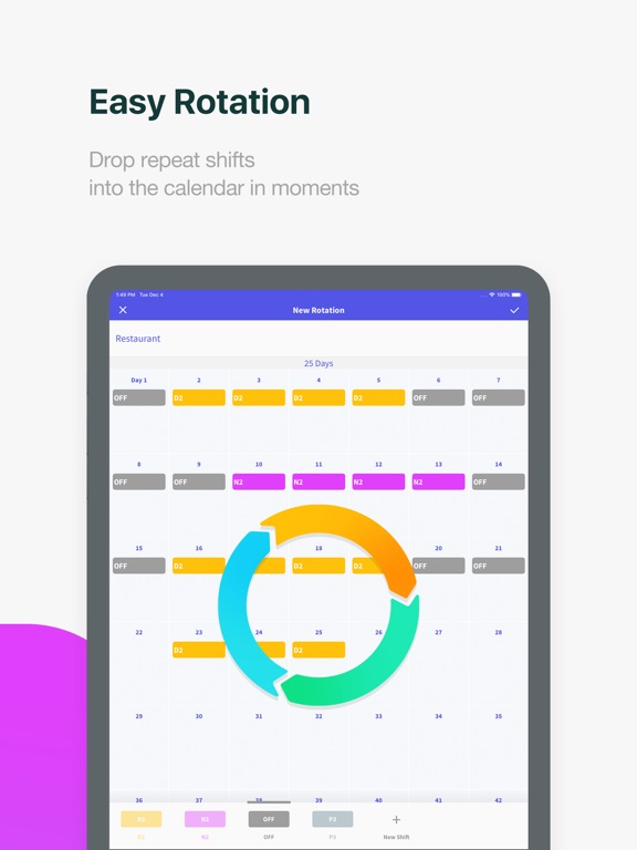 Shift Days - Work Tracker - AppRecs